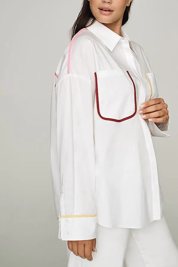 English Factory Trimmed Buttondown Shirt