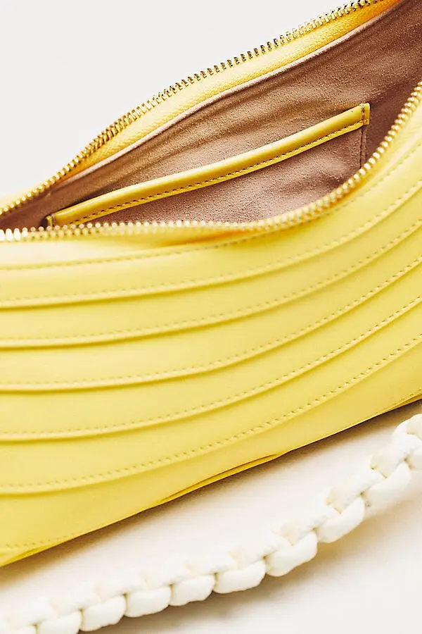 THE WOLF GANG Calla Shoulder Bag - Yellow