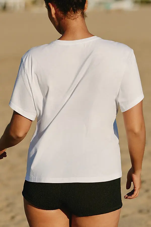 JACQUIE THE LABEL Beaded T-shirt