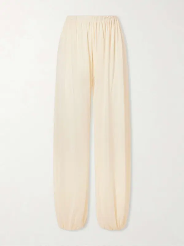 Aflalo Lolana Satin-jersey Balloon Pants