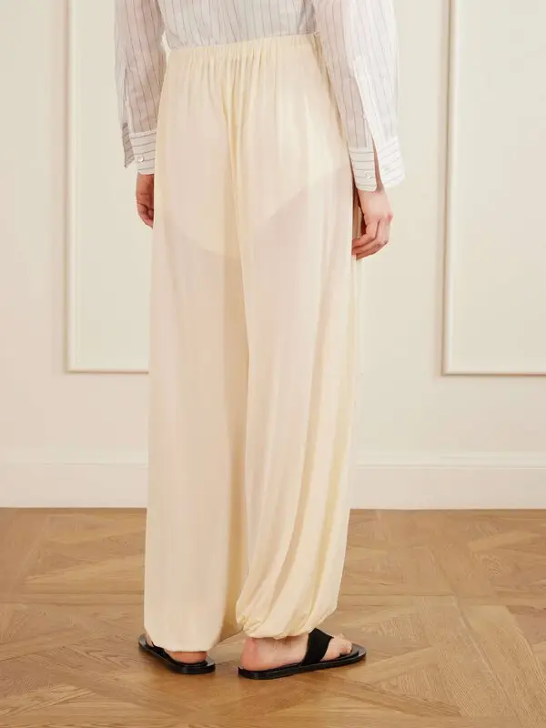 Aflalo Lolana Satin-jersey Balloon Pants