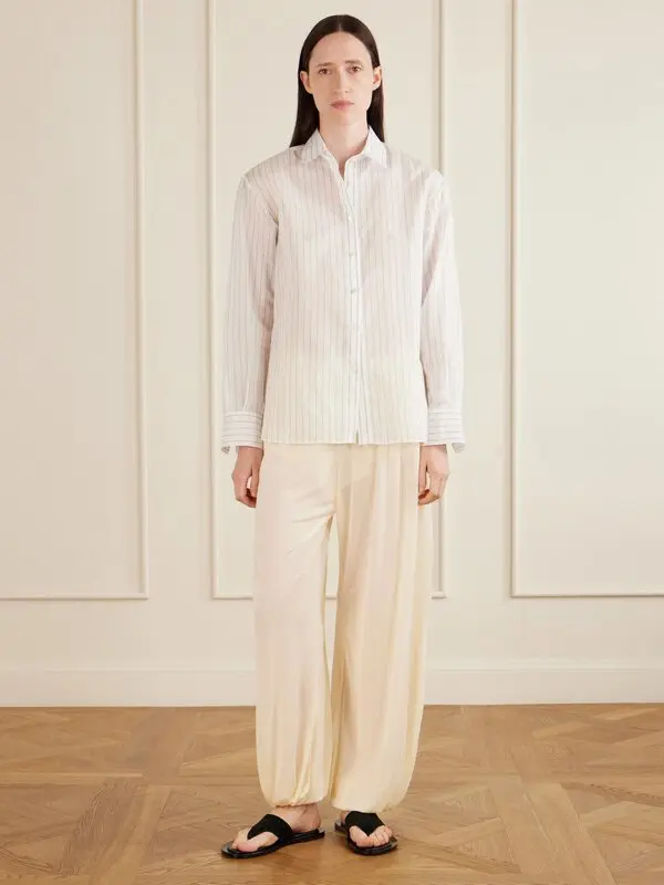 Aflalo Lolana Satin-jersey Balloon Pants