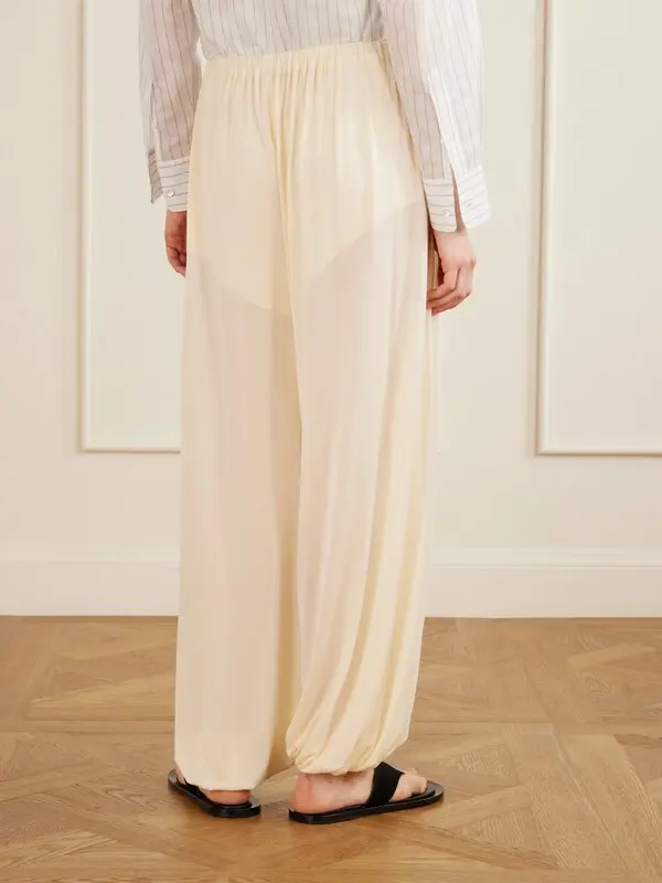 Aflalo Lolana Satin-jersey Balloon Pants