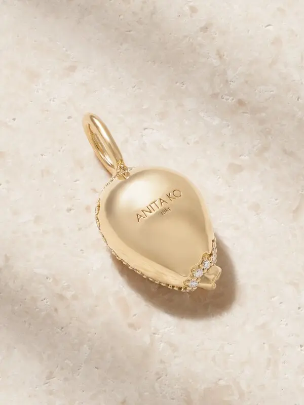 ANITA KO 18-karat Yellow Diamond Pendant