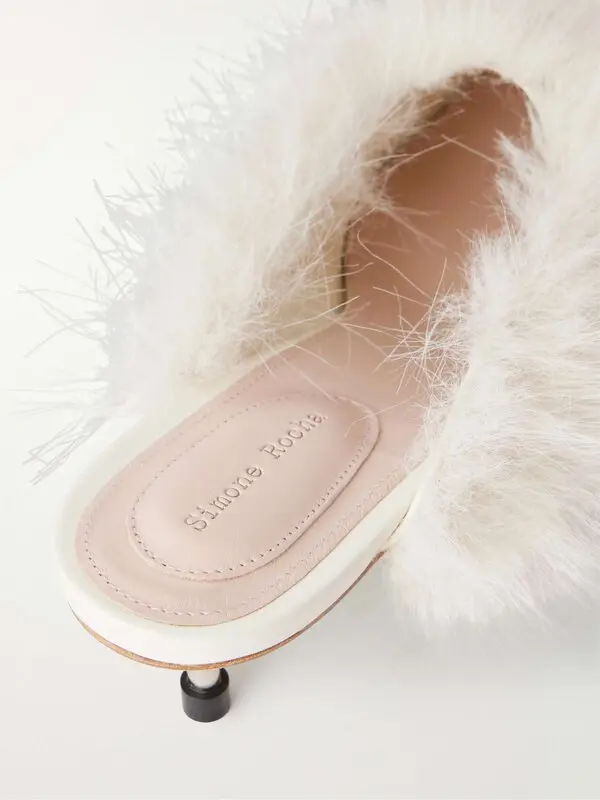 Simone Rocha Plush Mules