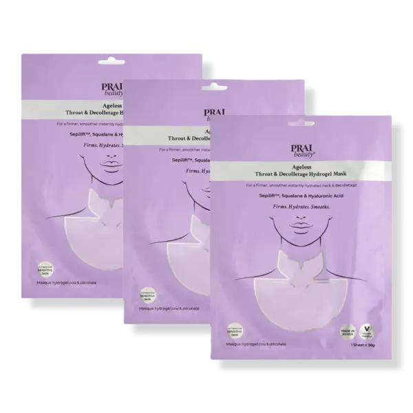 PRAI BEAUTY Ageless Throat & Decolletage Hydrogel Mask - One-color