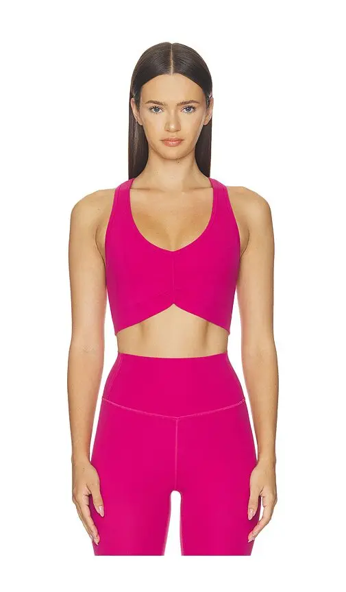Splits59 Airweight Sports Bra In Pink