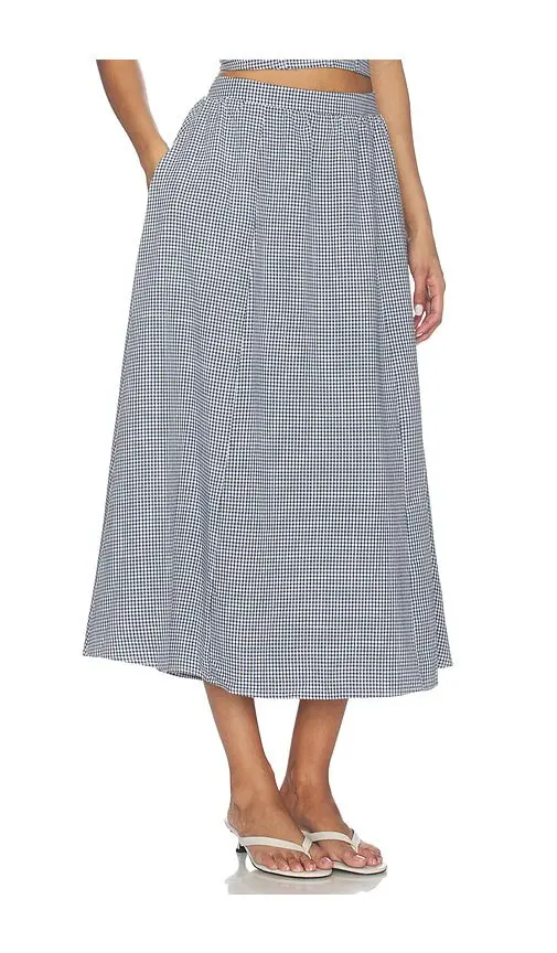 Astr The Label Wylda Midi Skirt