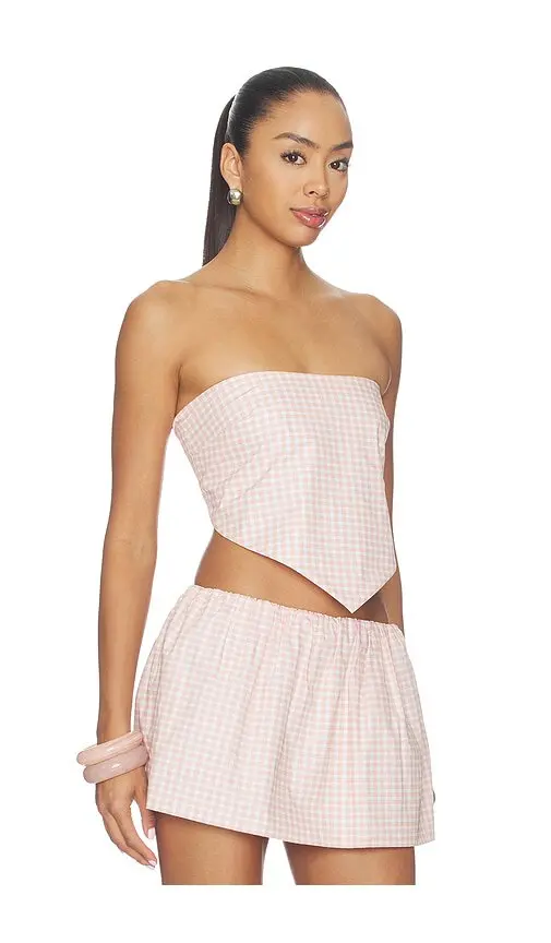 Devon Windsor Kerri Top In Pink