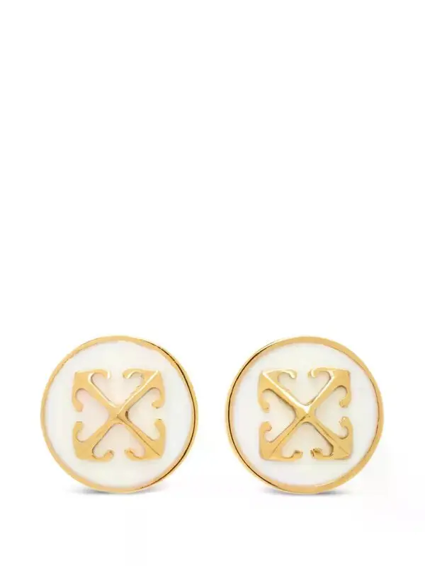 Off-White Arrows-motif Stud Earrings