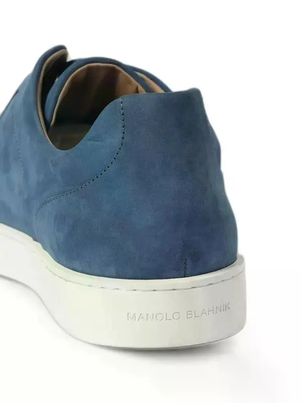 Manolo Blahnik Agilio Slip-on Sneakers - Blue