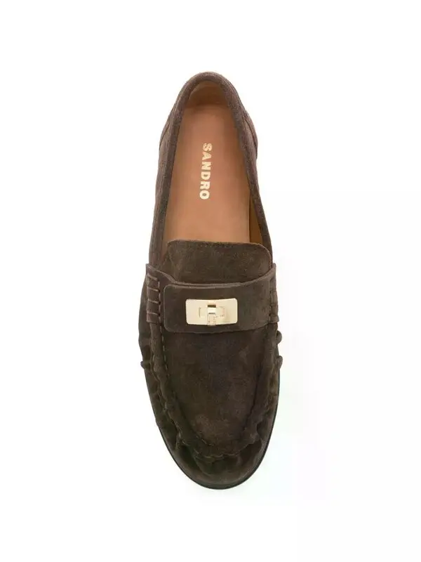 Sandro Leather Loafers