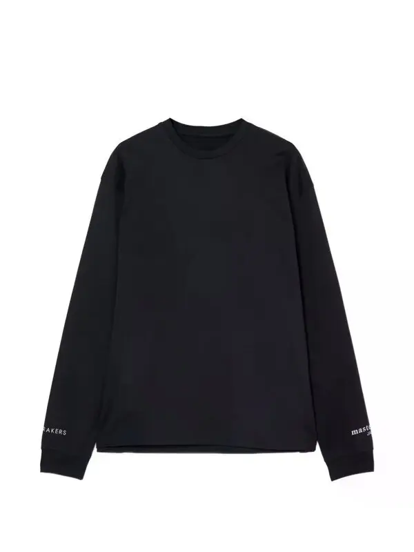 MASTERMIND WORLD Logo-print Long-sleeve T-shirt - Black