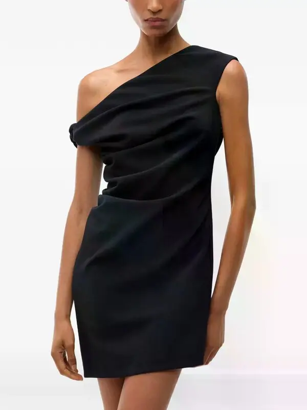 Pinko Off-shoulder Draped Dress