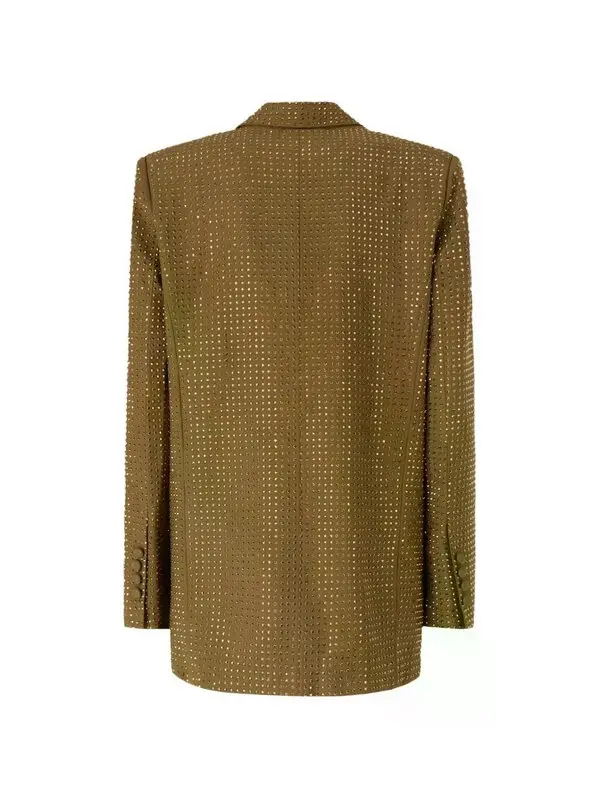 Pinko Stud-embellished Double-breasted Blazer