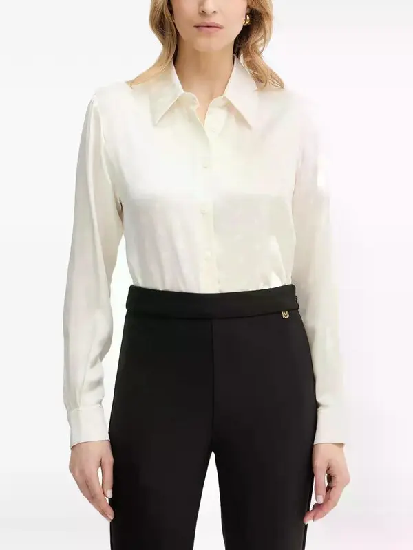 Luisa Spagnoli Logo Pattern Shirt