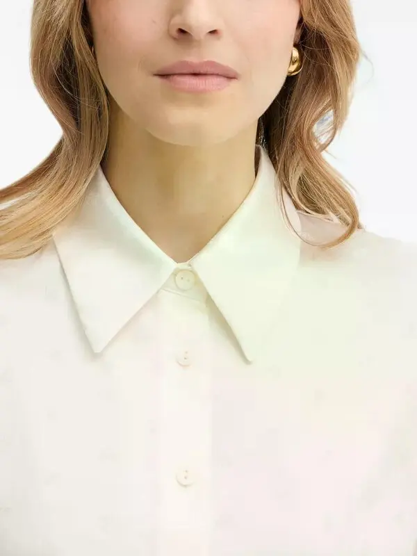 Luisa Spagnoli Logo Pattern Shirt