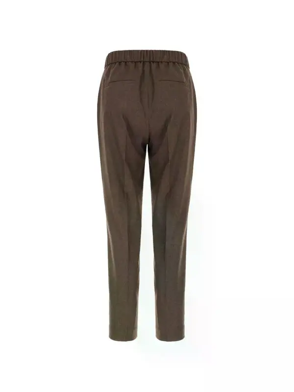 Peserico Bead-embellished Elasticated Trousers