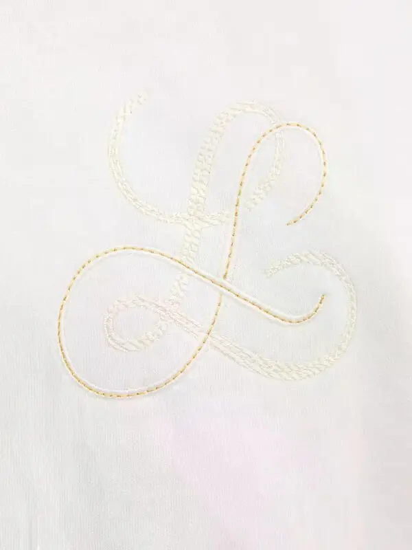 Luisa Spagnoli Drawstring Embroidered Hoodie
