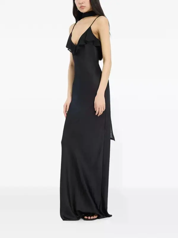 ROTATE BY BIRGER CHRISTENSEN V-neck Slip Dress