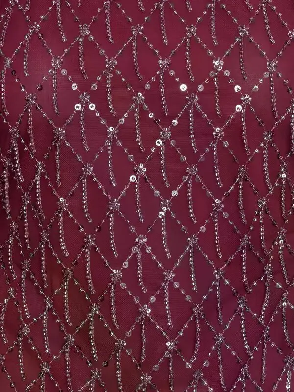 ROTATE BY BIRGER CHRISTENSEN Sequin Embellished Mini Dress