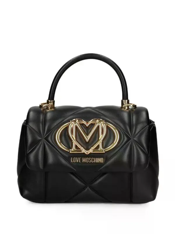 Moschino Logo-plaque Tote Bag