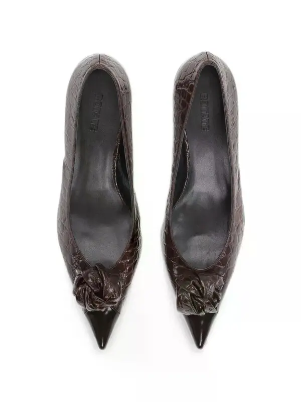ROTATE BY BIRGER CHRISTENSEN Mid-heel Leather Pumps