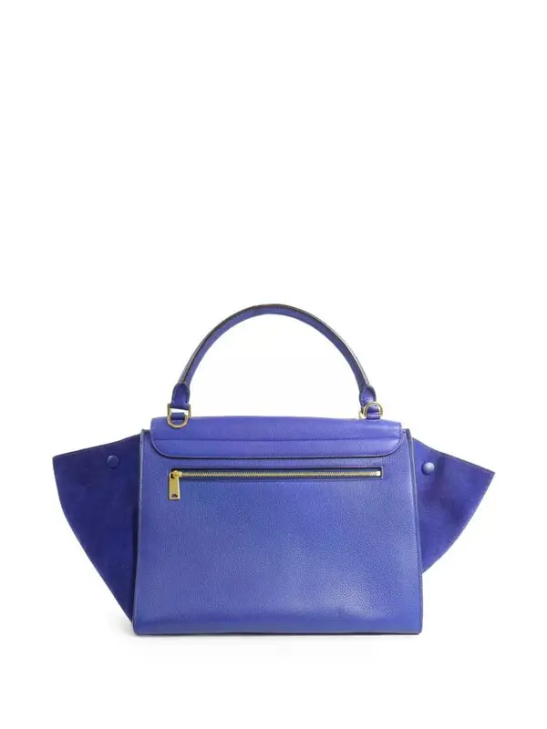 Celine Trapeze Shoulder Bag - Blue