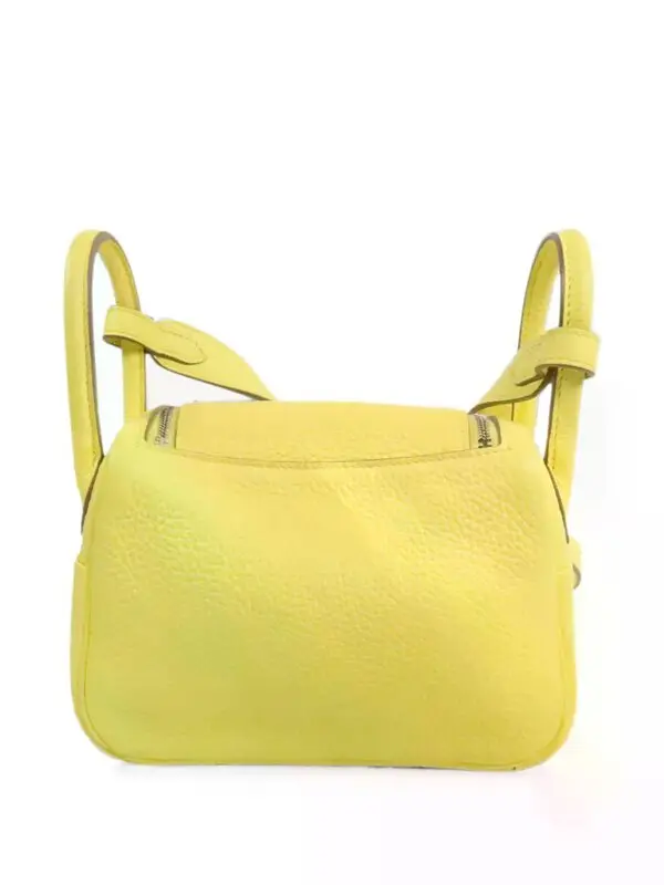 Hermès Mini Lindy Tote Bag - Yellow