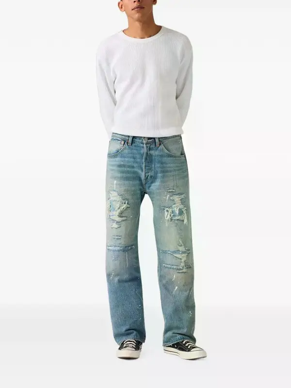 LEVI'S 501 Loose Distressed Jeans