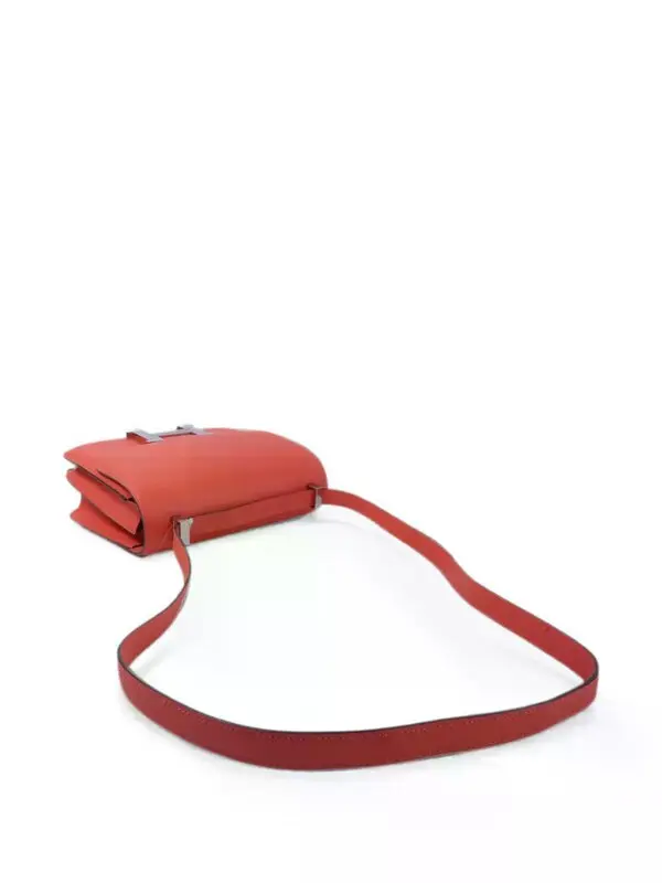 Hermès 24 Constance Shoulder Bag - Red