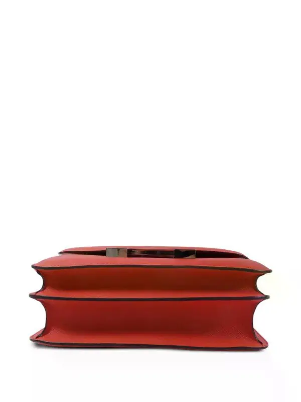 Hermès 24 Constance Shoulder Bag - Red