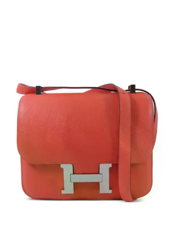 Hermès 24 Constance Shoulder Bag - Red
