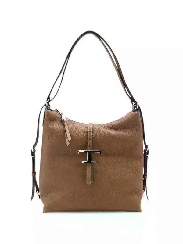TOD'S Small T Timeless Leather Shoulder Bag