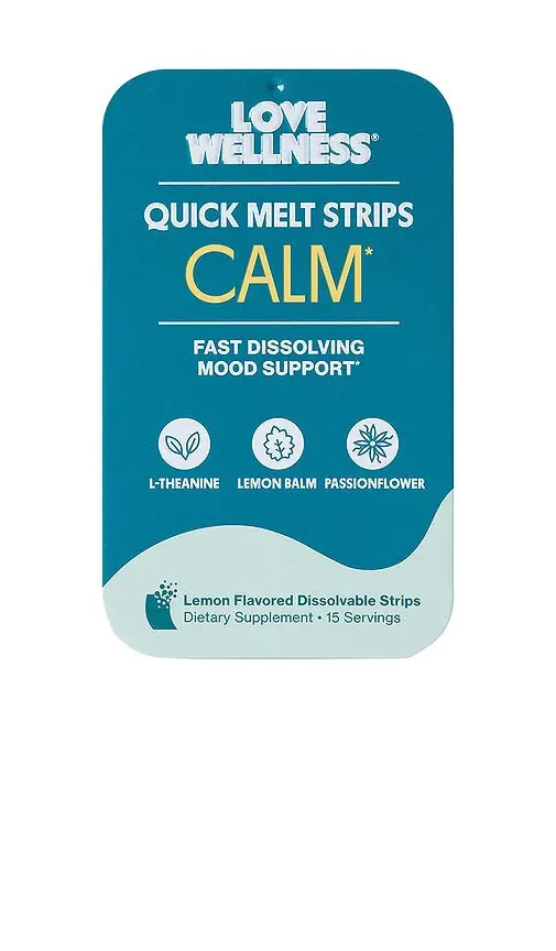 LOVE WELLNESS Quick Melt Strips Calm - N,a