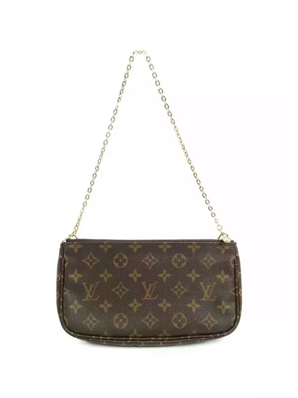 LOUIS VUITTON Multi Pochette Accessoires Monogram Shoulder Bag - Brown