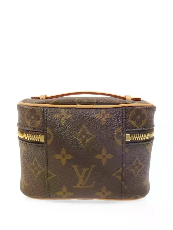 LOUIS VUITTON Monogram Nice Nano Cosmetic Pouch