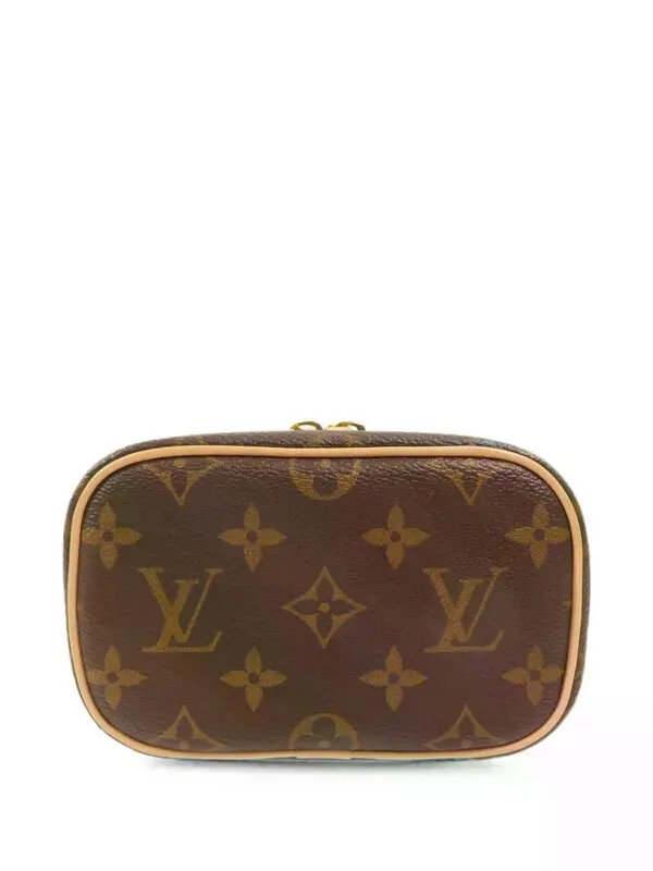 LOUIS VUITTON Monogram Nice Nano Cosmetic Pouch