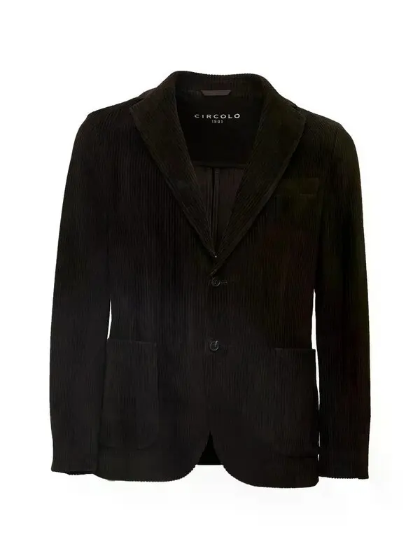CIRCOLO 1901 Corduroy Single-breasted Blazer