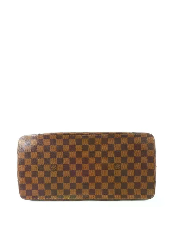 LOUIS VUITTON Damier Ebene Hampstead Tote Bag - Brown