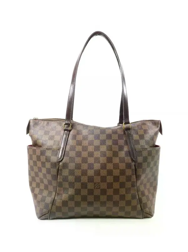 LOUIS VUITTON Mm Totally Damier Tote Bag - Brown