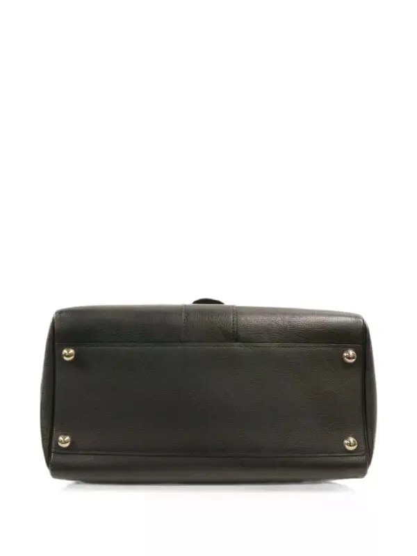 Delvaux Brillant Mm Satchel Bag - Black