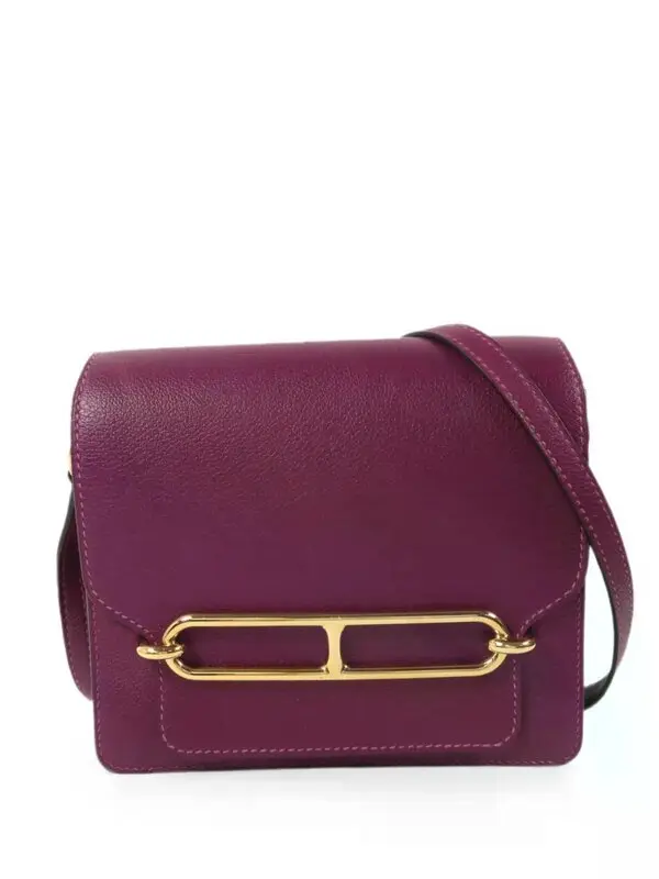 Hermès Mini Roulis Cross Body Bag - Purple