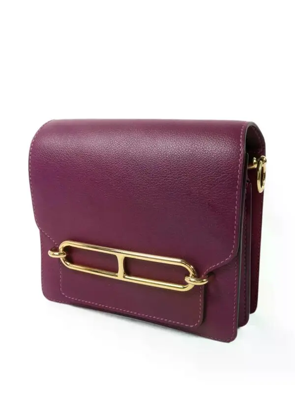Hermès Mini Roulis Cross Body Bag - Purple