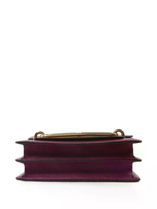Hermès Mini Roulis Cross Body Bag - Purple