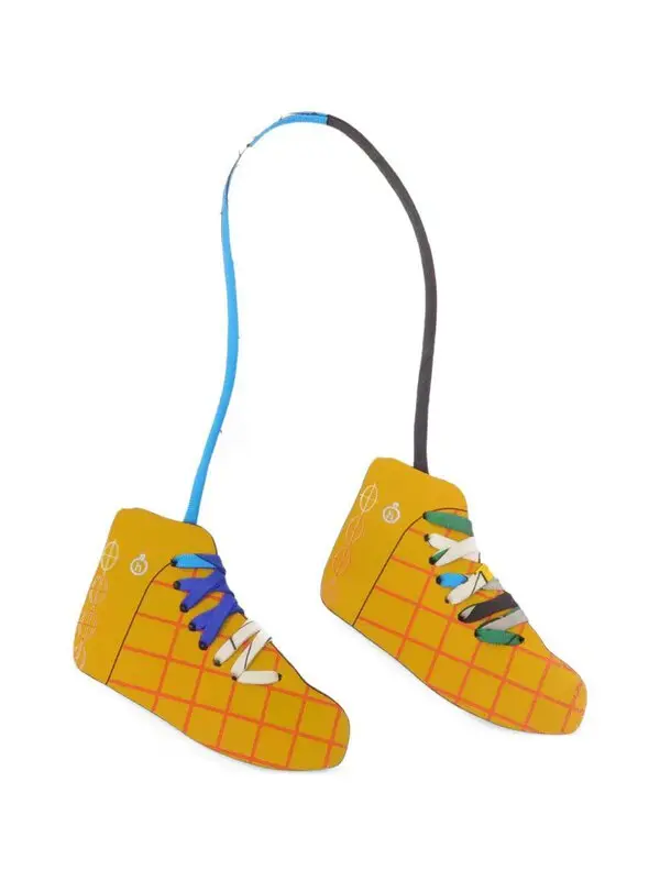 Hermès Everlisse Chevre Mysore Sneakers Charm - Yellow