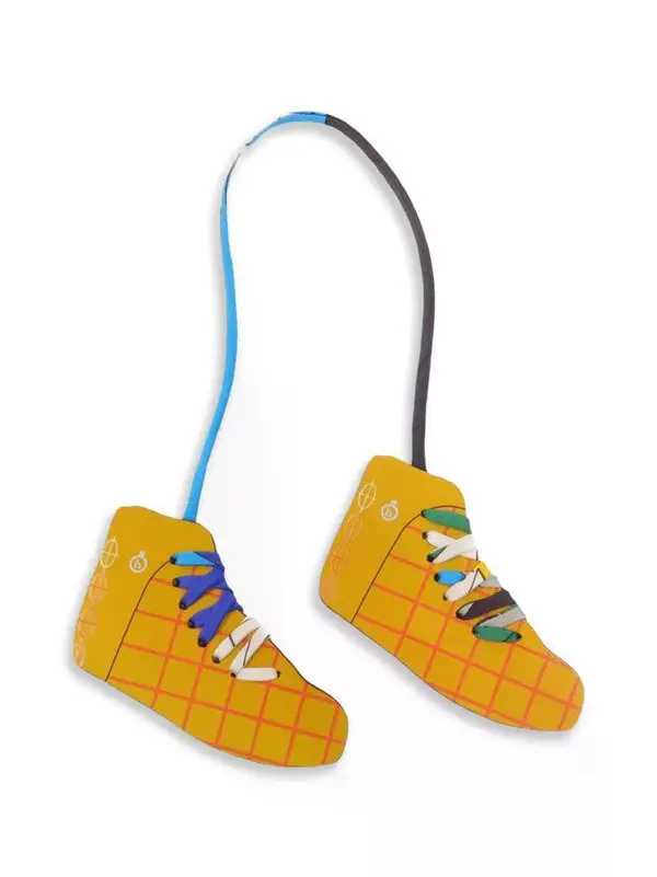 Hermès Everlisse Chevre Mysore Sneakers Charm - Yellow