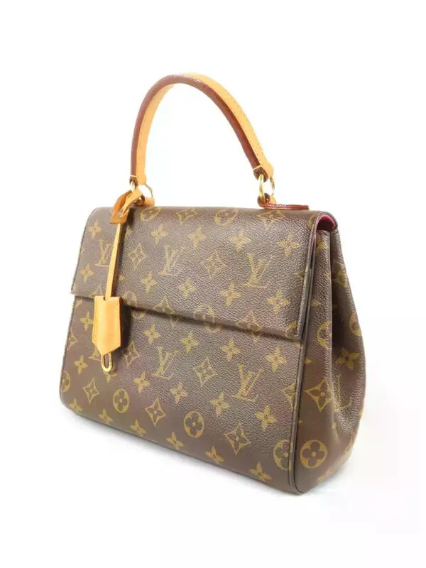 LOUIS VUITTON Bb Cluny Monogram Tote Bag - Brown
