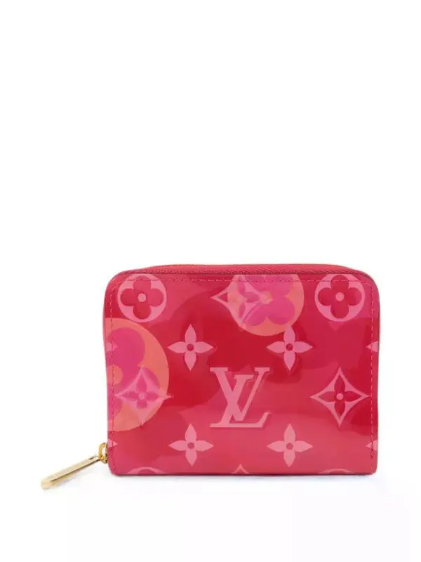 LOUIS VUITTON Monogram Vernis Zippy Coin Purse - Pink