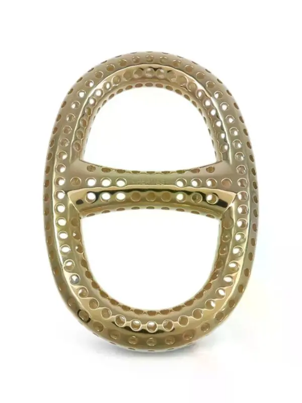 Hermès Chaine D'ancre Perforée Scarf Ring